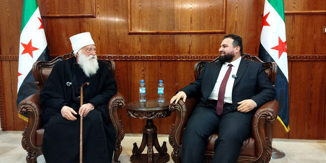 His Eminence Sheikh al-Aql al-Hanawi visits Sweida Governor, extends ...